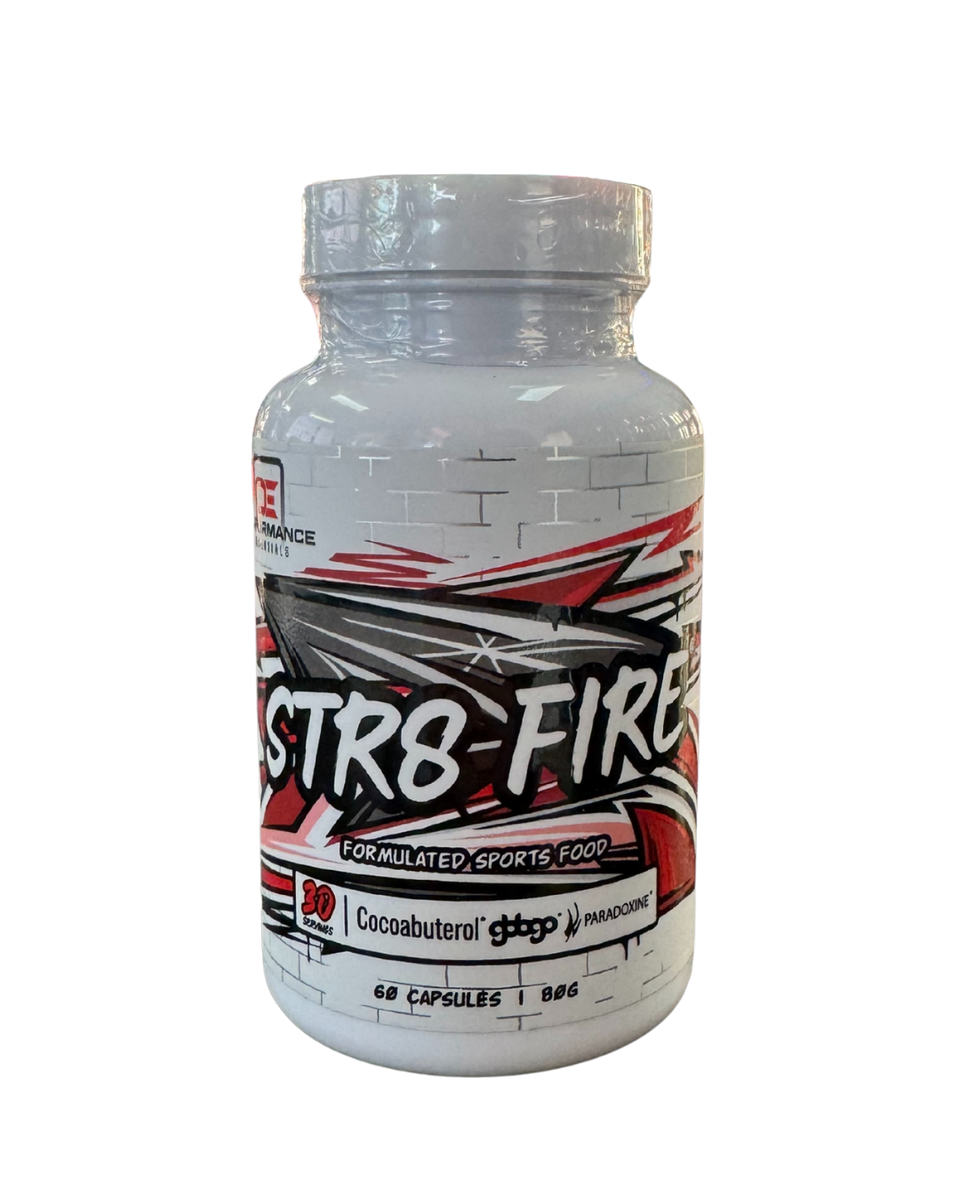 Performance Essentials STR8 FIRE 60 Caps – Hyper Health Sports Nutrition