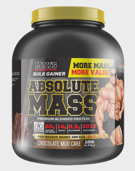 Max's Absolute Mass 10lb (4.5kg) – Hyper Health Sports Nutrition
