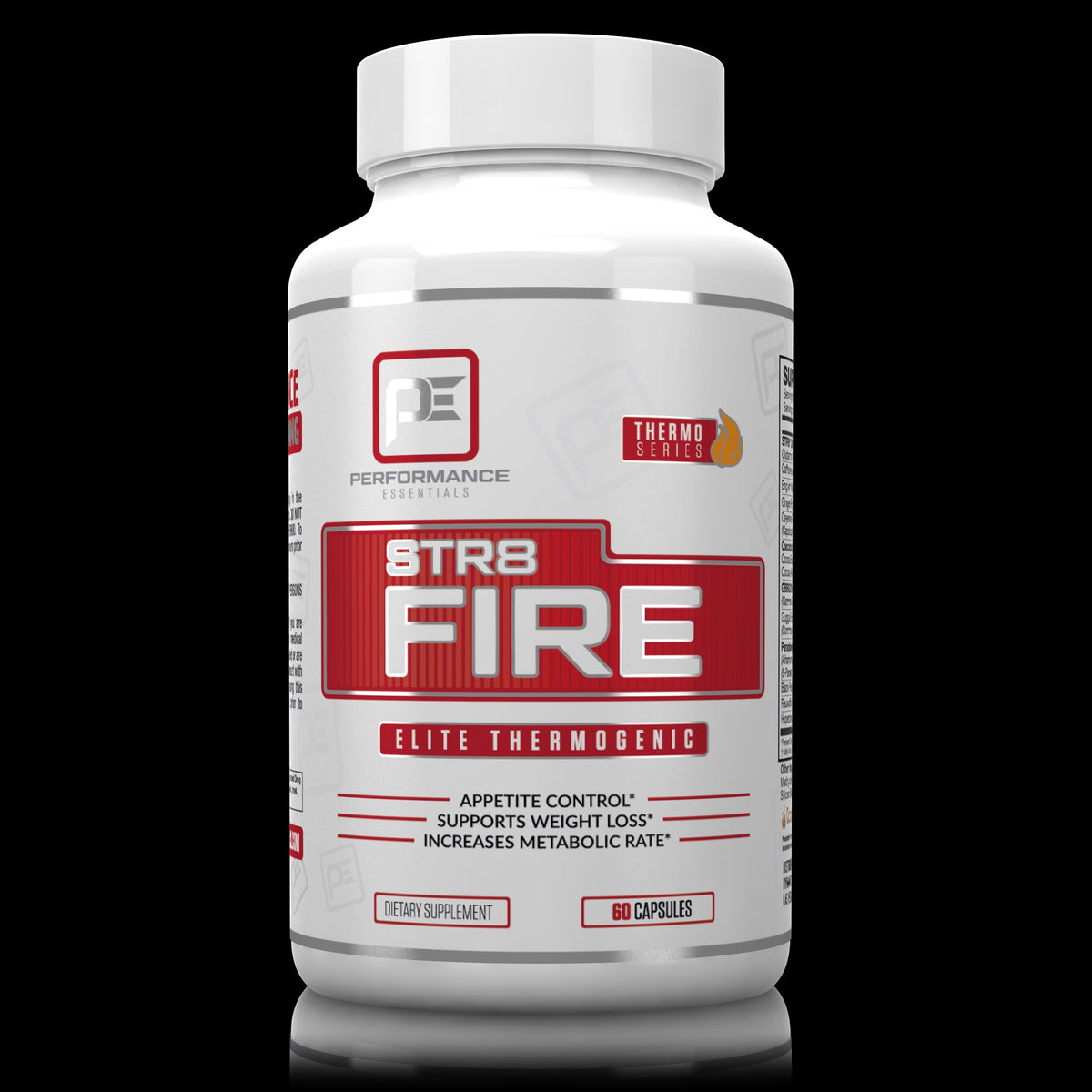 Performance Essentials STR8 FIRE 60 Caps – Hyper Health Sports Nutrition