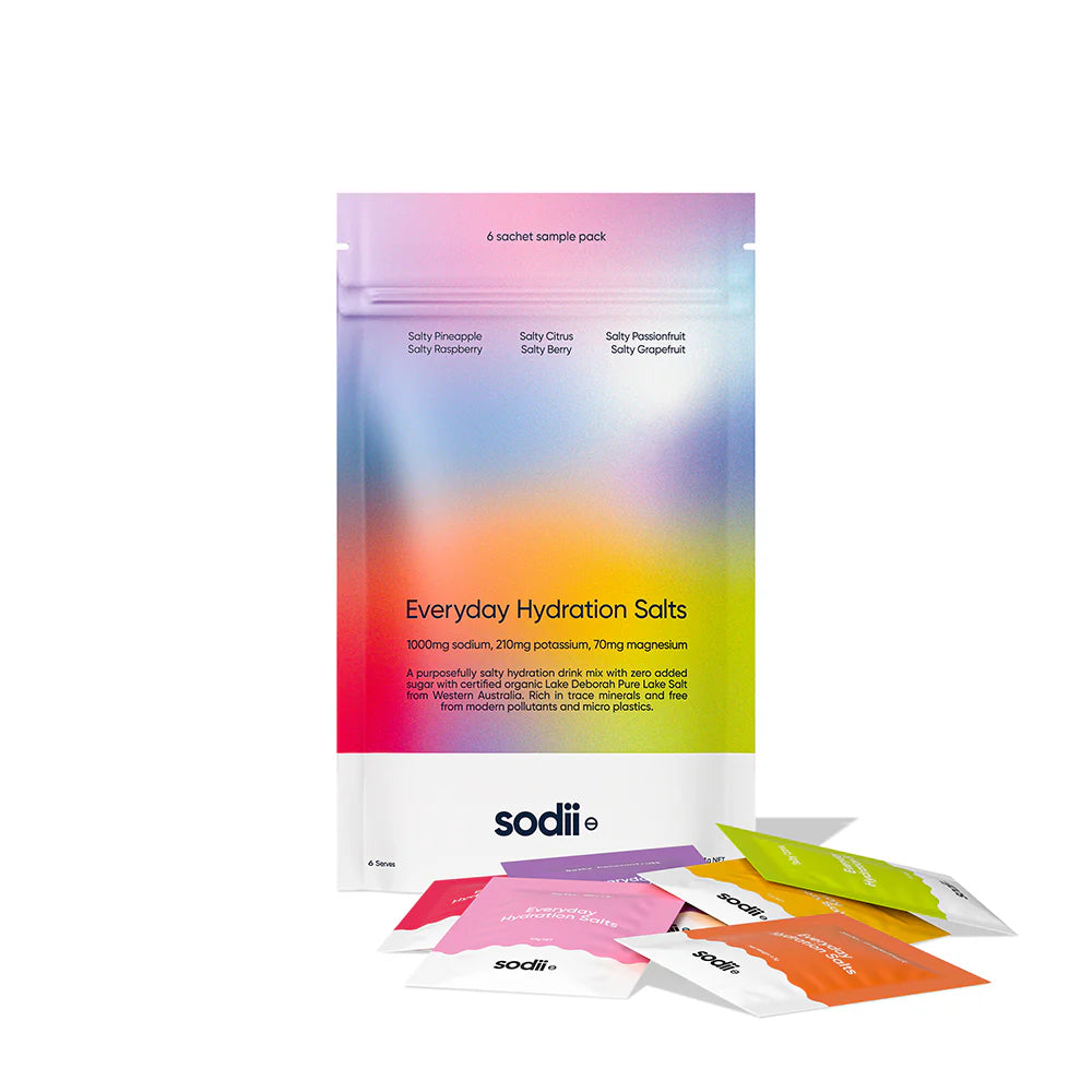 Sodii Everyday Hydration Mixed Flavour Sample Pack – Hyper Health ...