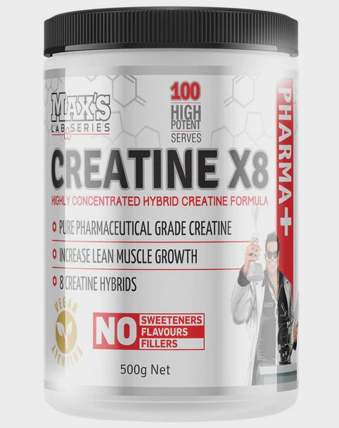 Max's Creatine X8 – Hyper Health Sports Nutrition